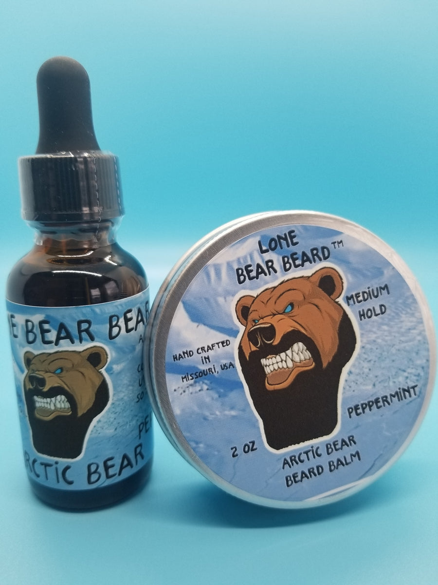 Arctic Bear Oil and Balm Combo Set – Lone Bear Beard